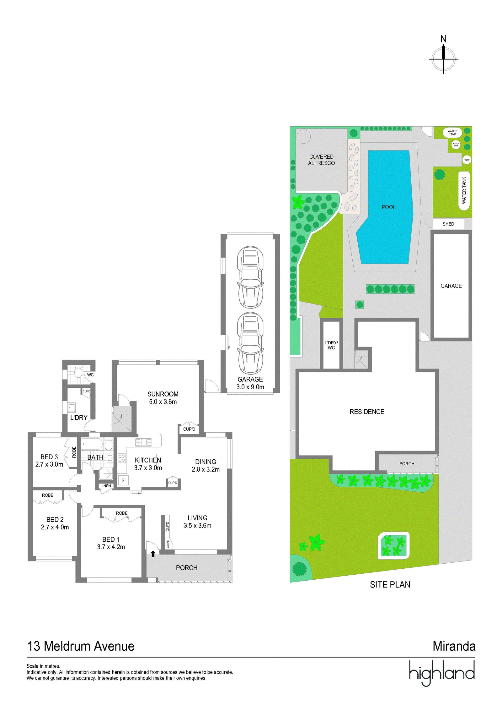 13 Meldrum Avenue, Miranda NSW 2228 - Sold 29/07/2024 - Highland