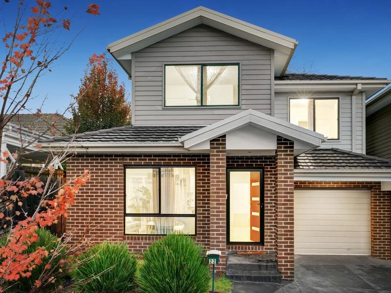 22 Harcourt Street, Blackburn North, VIC 3130 - Townhouse for Sale