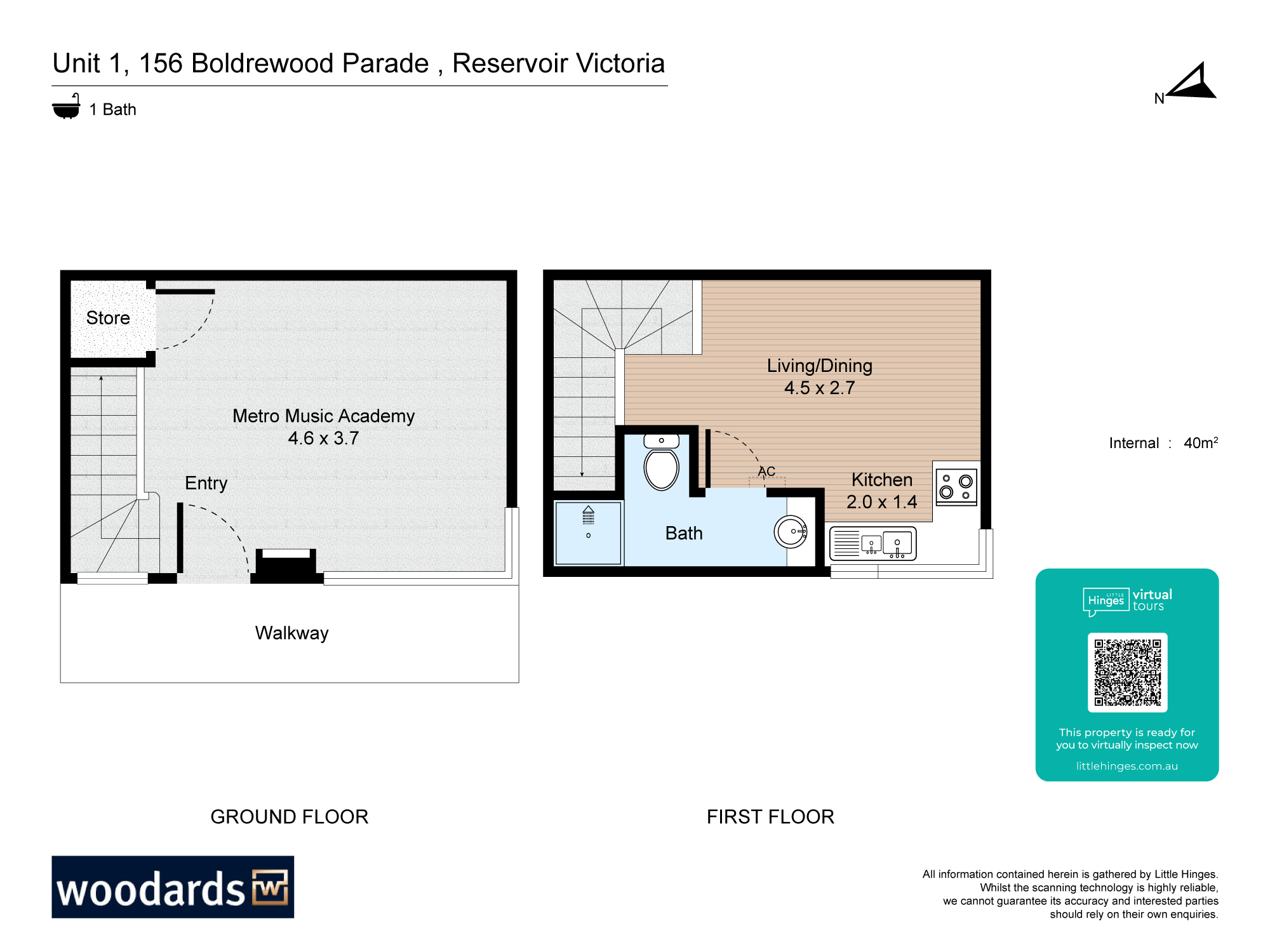 1/156 Boldrewood Parade, Reservoir, VIC 3073 For Lease
