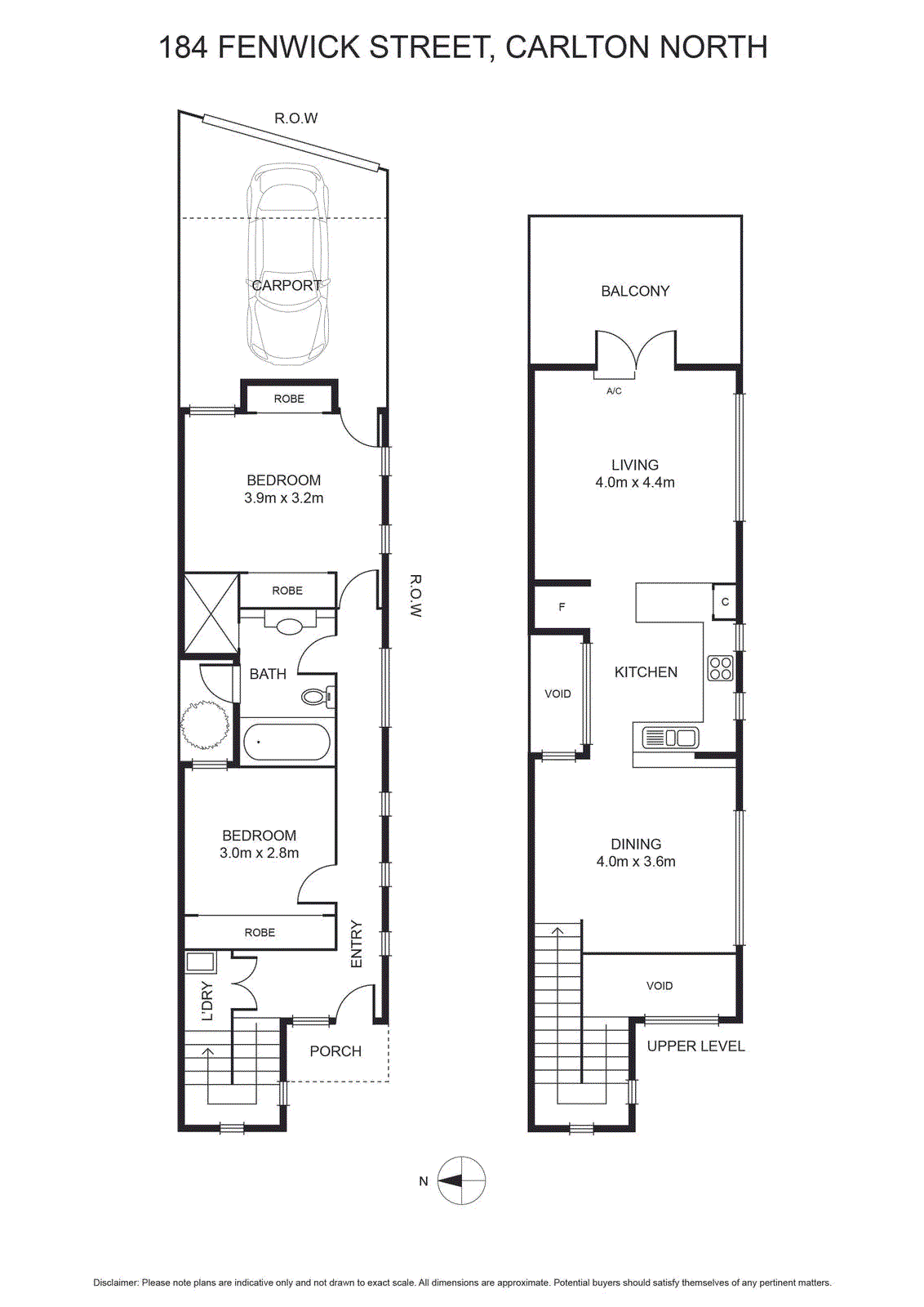 184 Fenwick Street, Carlton North VIC 3054