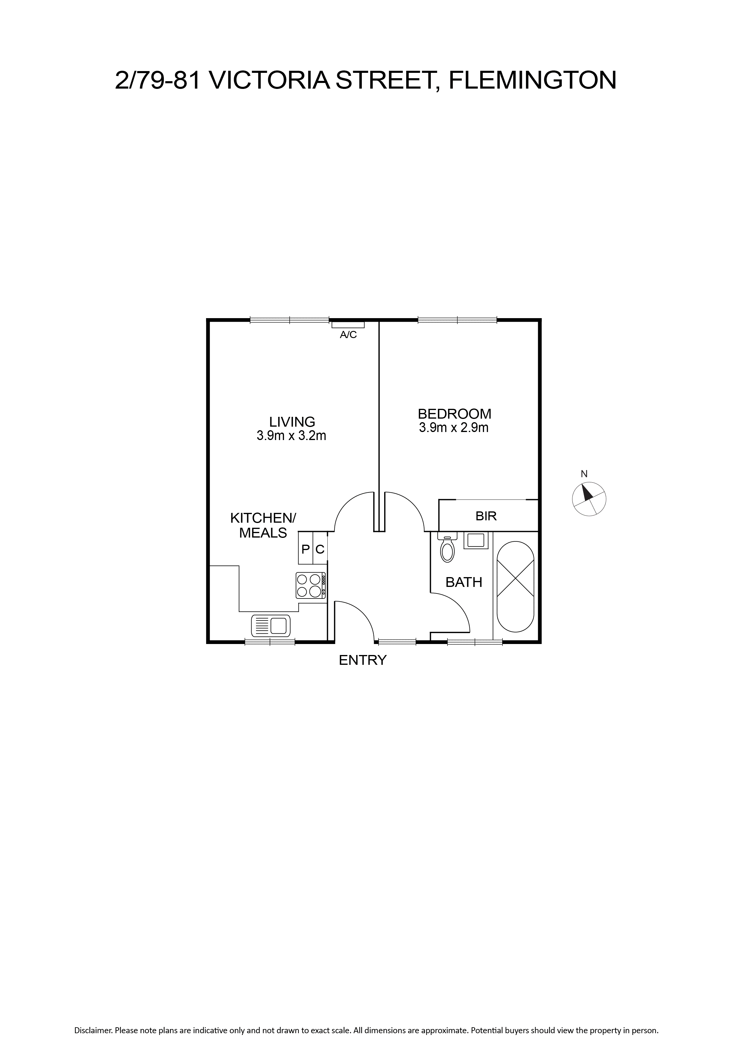 2/79-81 Victoria Street, Flemington VIC 3031