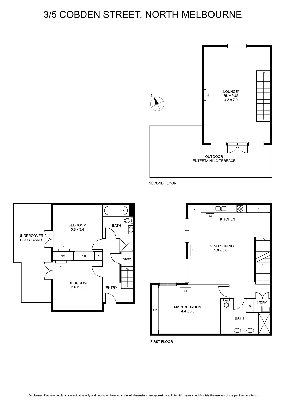 3/5 Cobden Street, North Melbourne VIC 3051