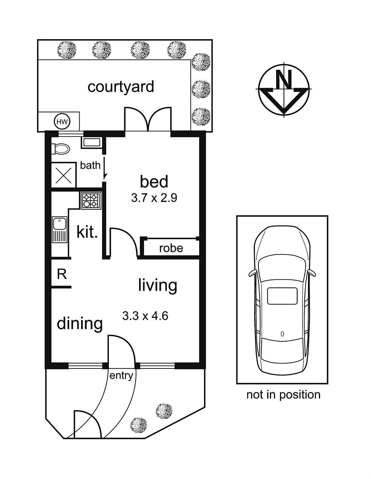 3/980 Lygon Street, Carlton North VIC 3054